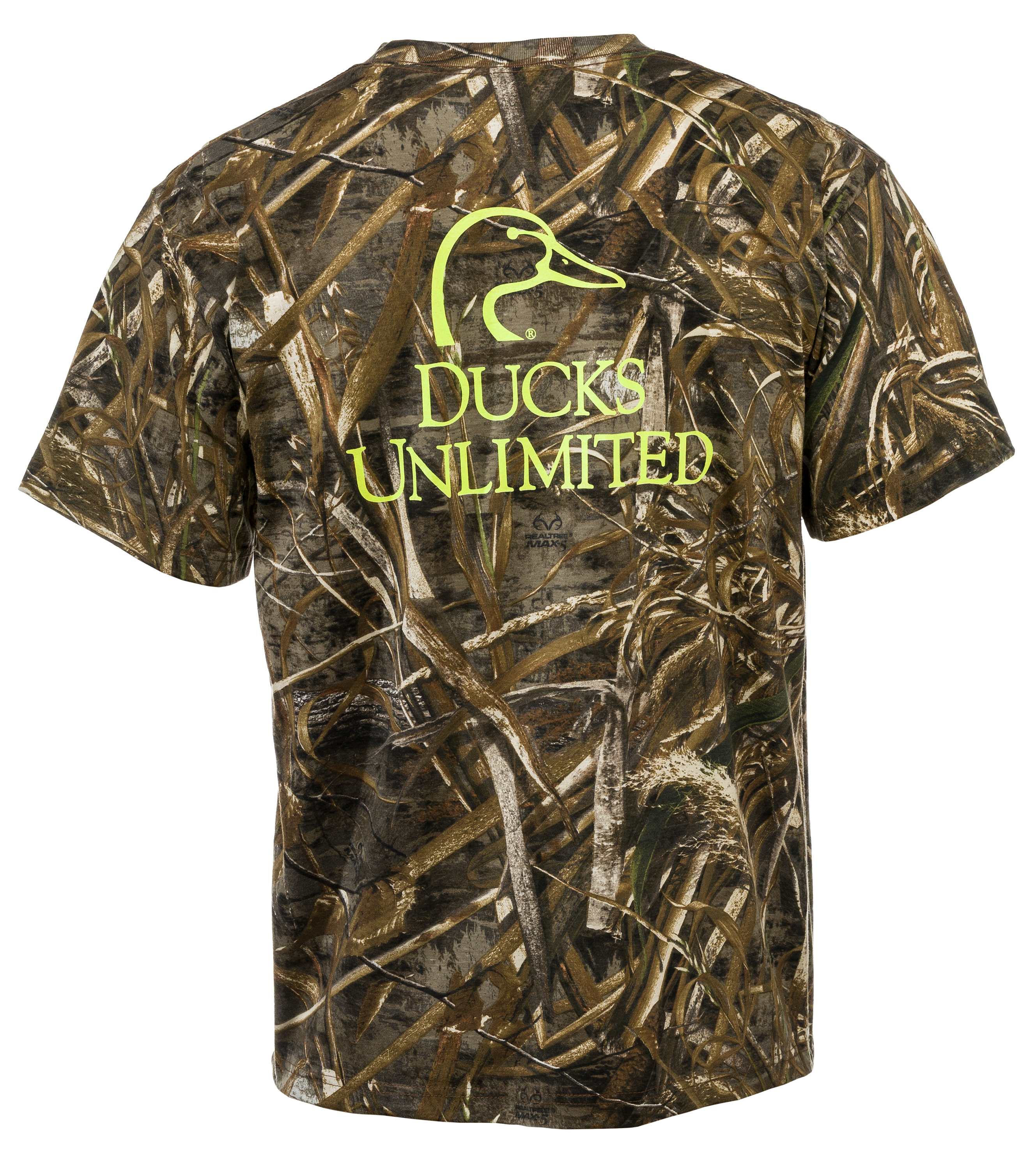Ducks Unlimited Neon Duck Head Logo T-Shirt for Men | Bass Pro Shops